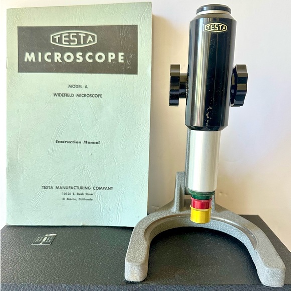 Testa | Other | Vintage Testa Model A Widefield Portable Microscope ...